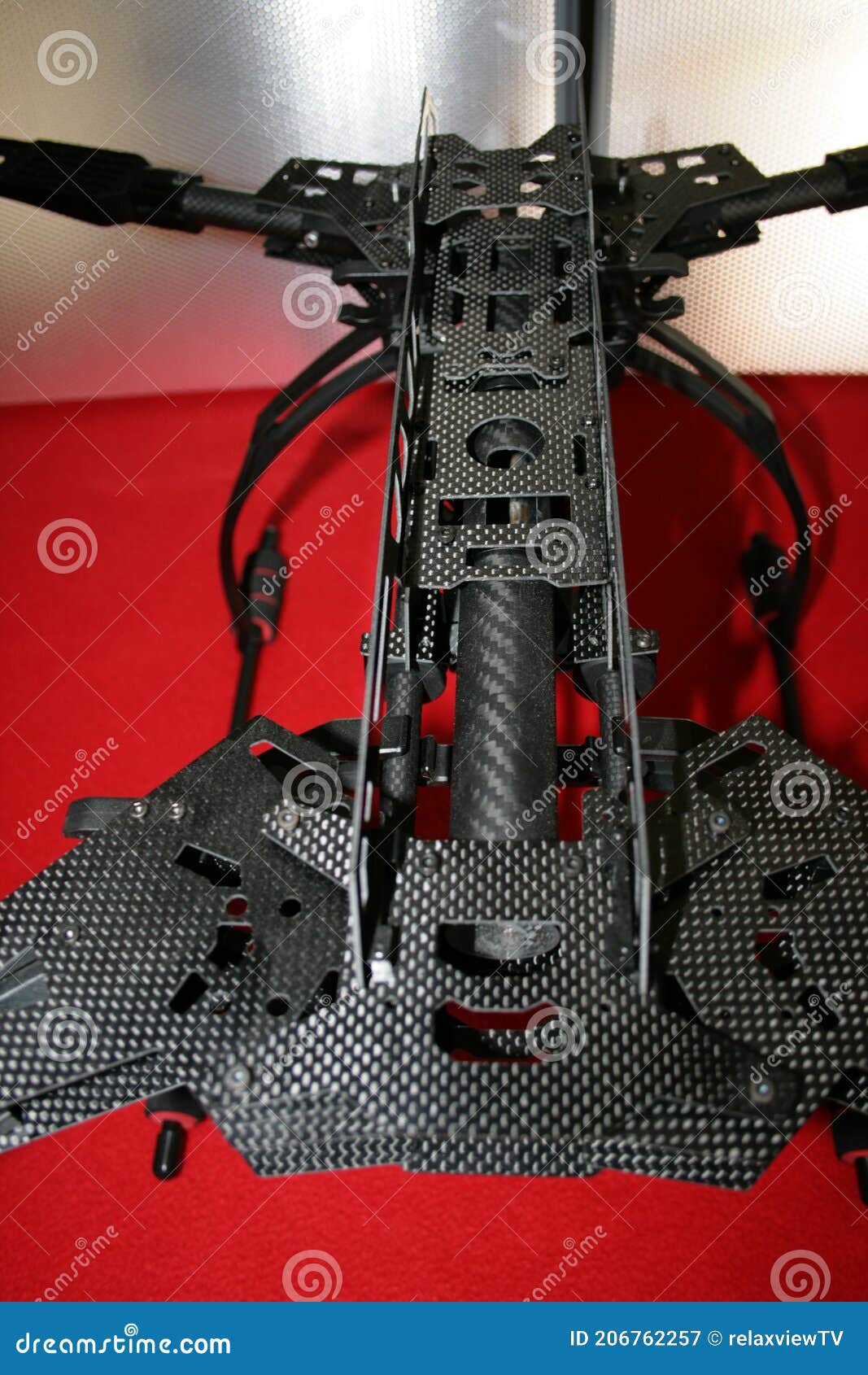 Drone Prototype in the Production Line Awaiting To Be Assembled with ...