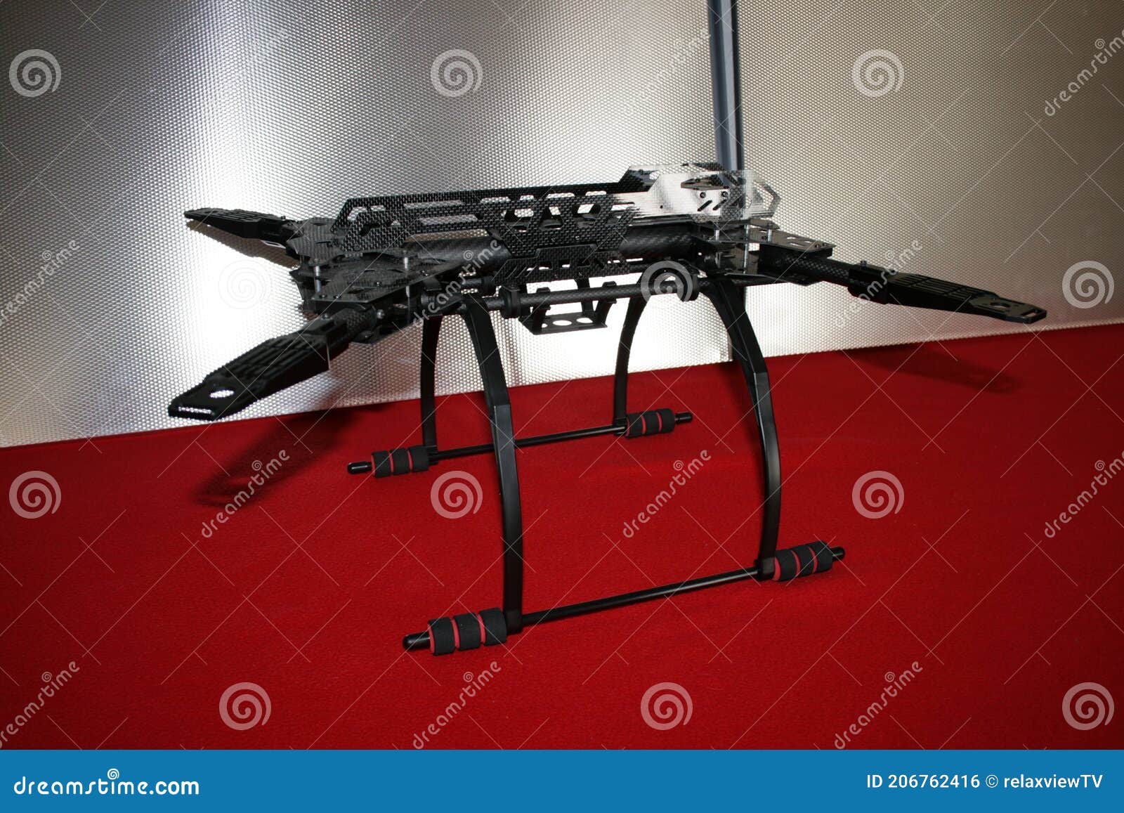 Drone Prototype in the Production Line Awaiting To Be Assembled with ...