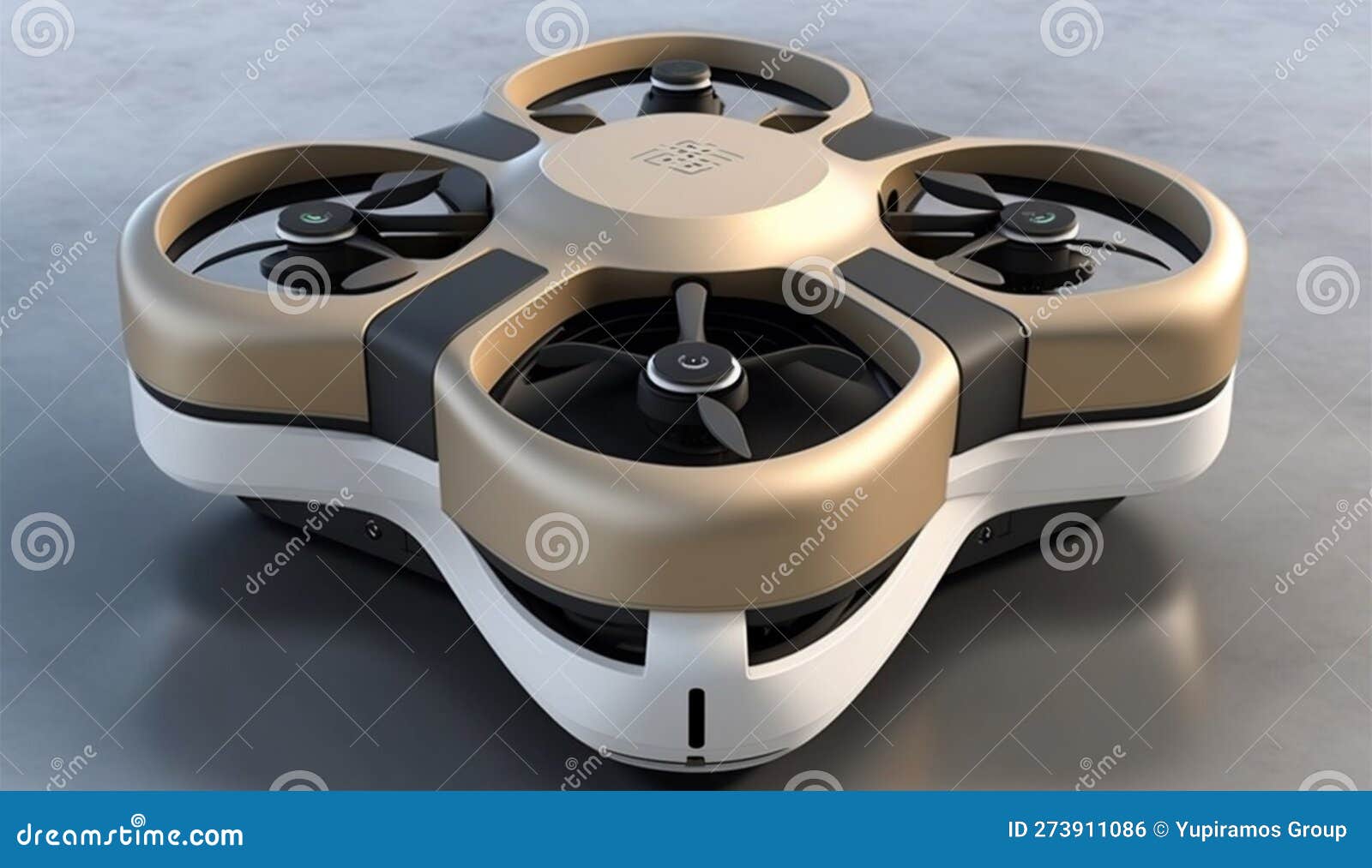Drone Propeller Technology Modern Flying Innovation Machine Generated ...