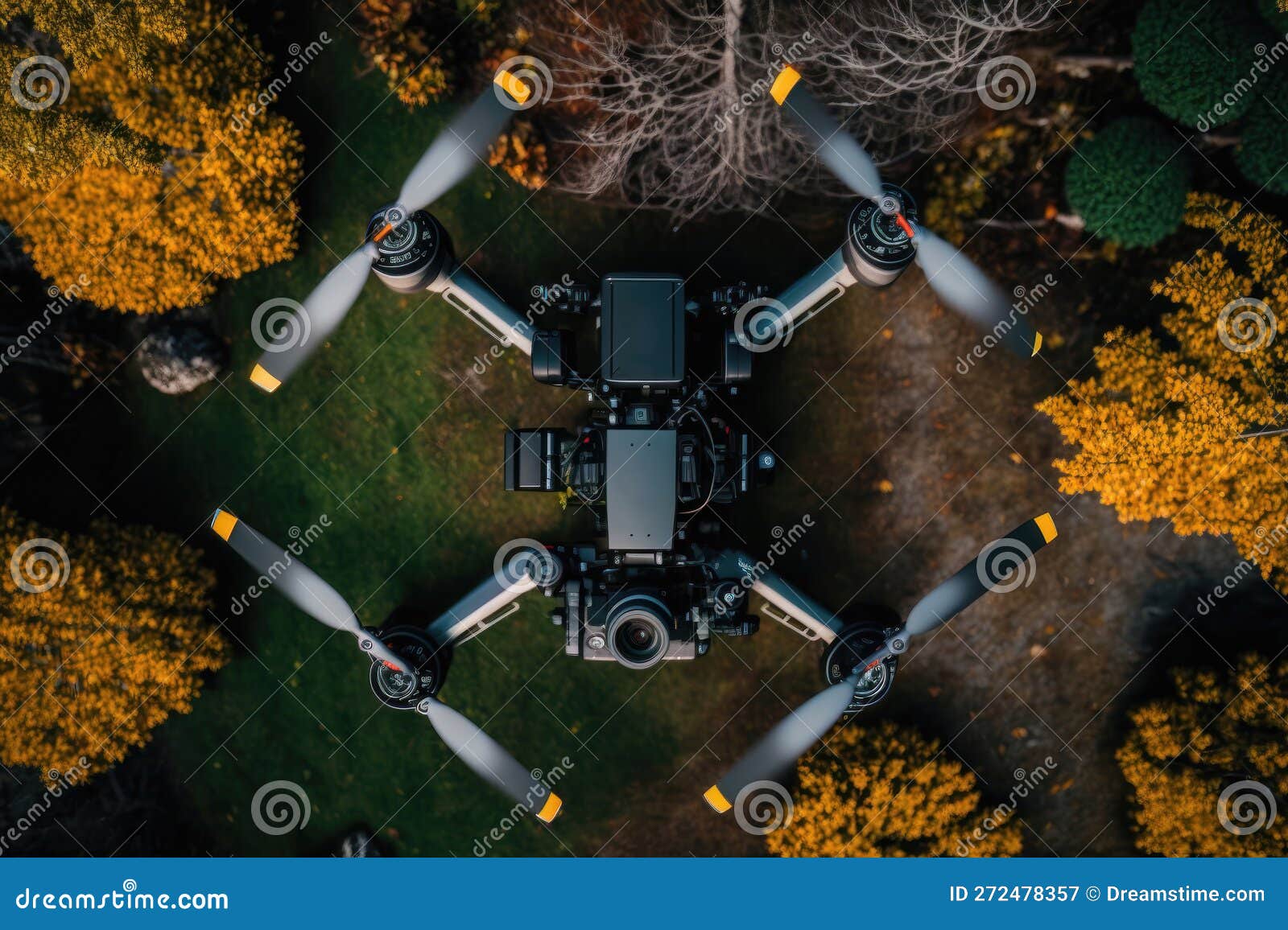 Drone S Eye View: Capturing the World from Above. AI Generated Stock ...