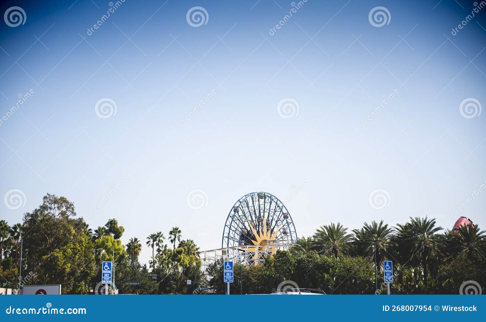 Drone Shot of the Pixar Pal-a-Round Swinging at Disney California ... Drone Shot of the Pixar Pal-a-Round Swinging at Disney California ...