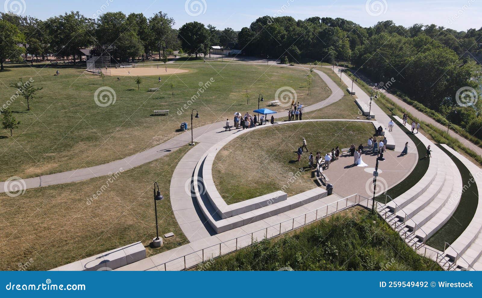 Drone Shot of Solstice Steps in Cleveland, Ohio Editorial Photography ...