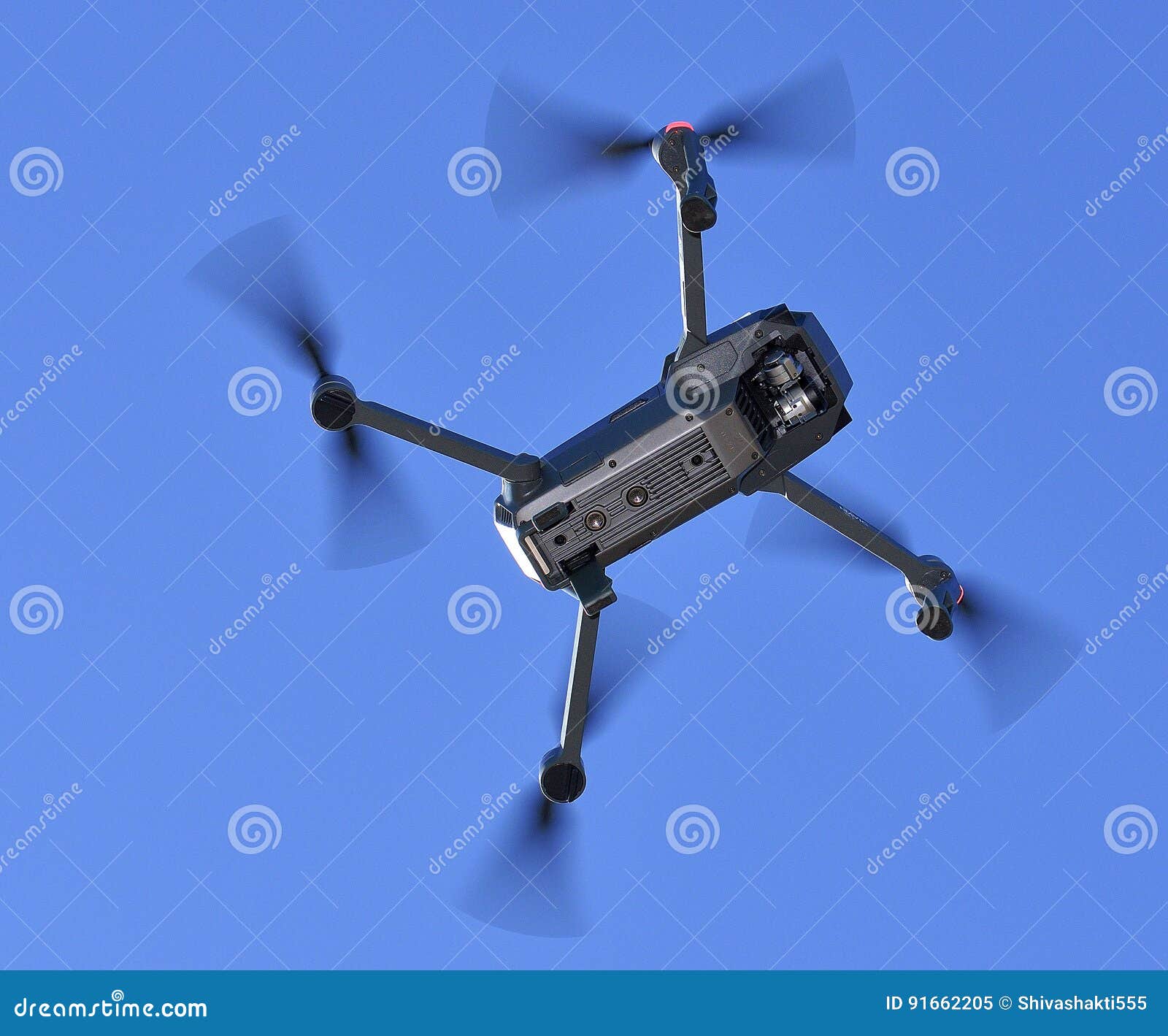 Drone on a sky stock image. Image of dusk, helicopter - 91662205