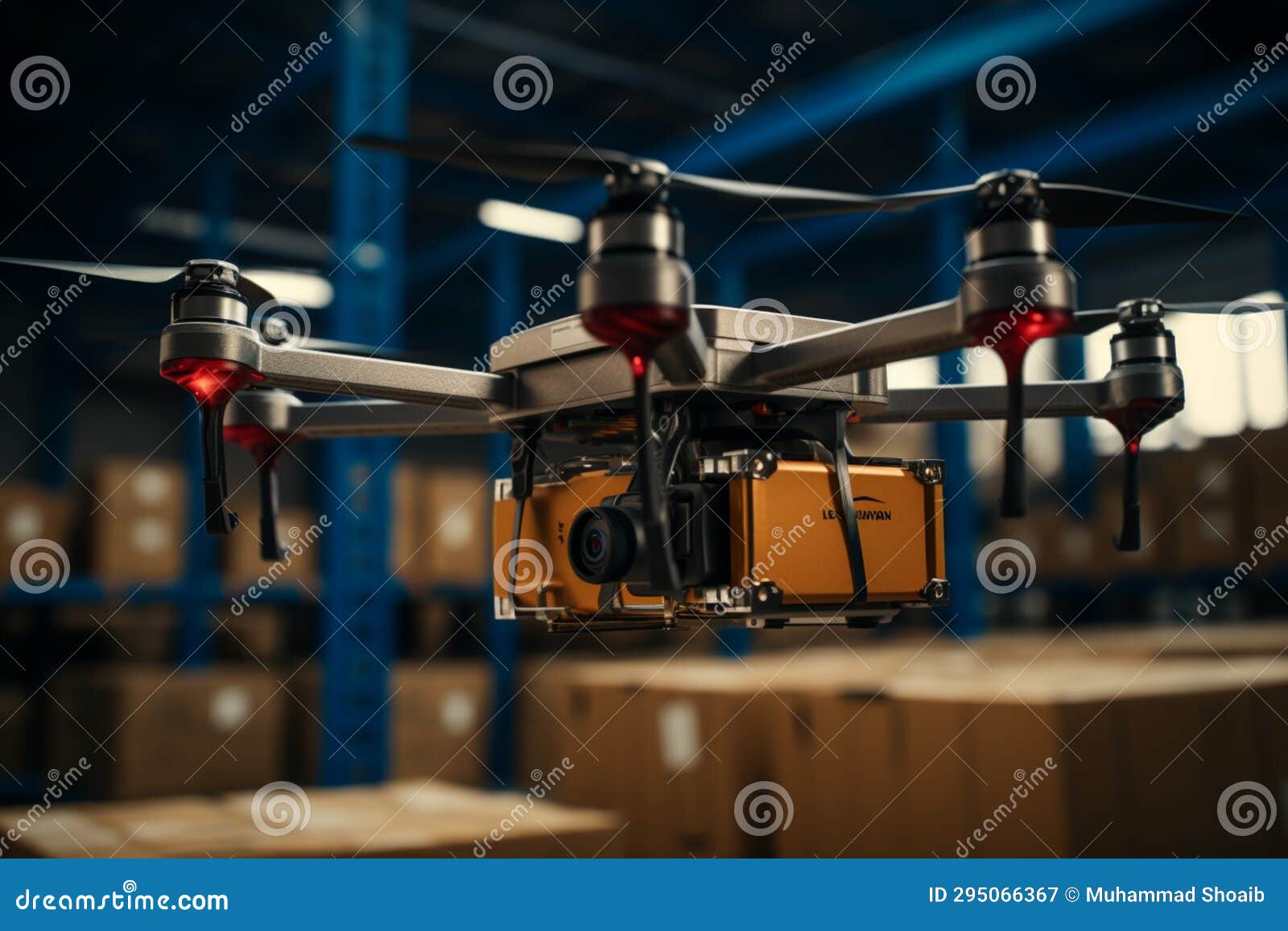 Drone Tech in Industrial Logistics Flying Device for Efficient Home ...