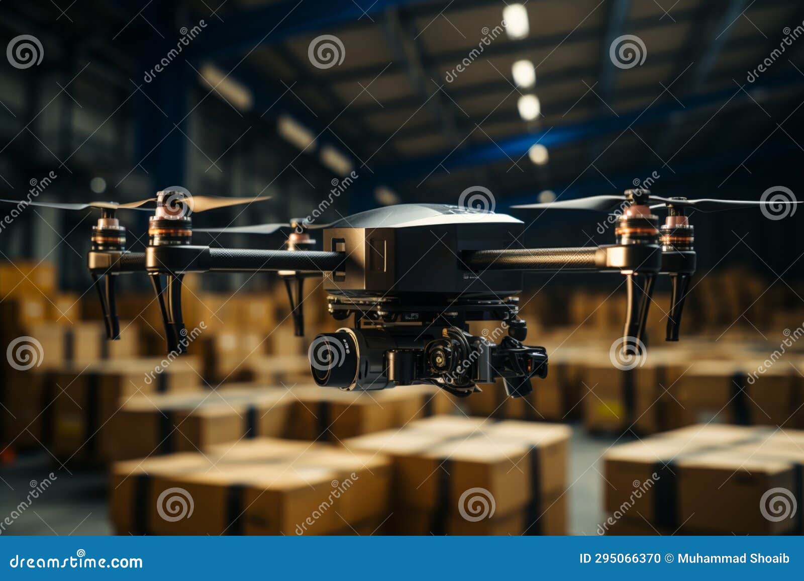 Drone Tech in Industrial Logistics Flying Device for Efficient Home ...