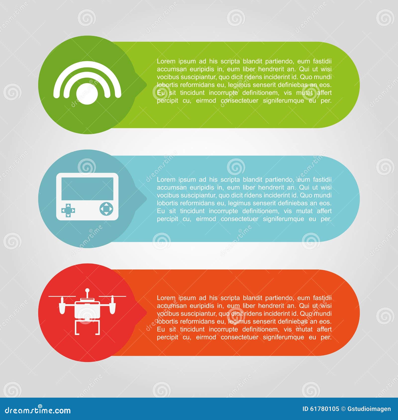 Drone technology design stock vector. Illustration of vehicle - 61780105