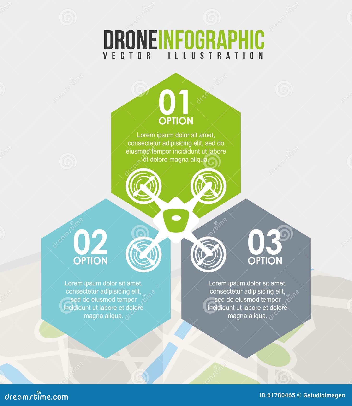 Drone technology design stock vector. Illustration of flat - 61780465