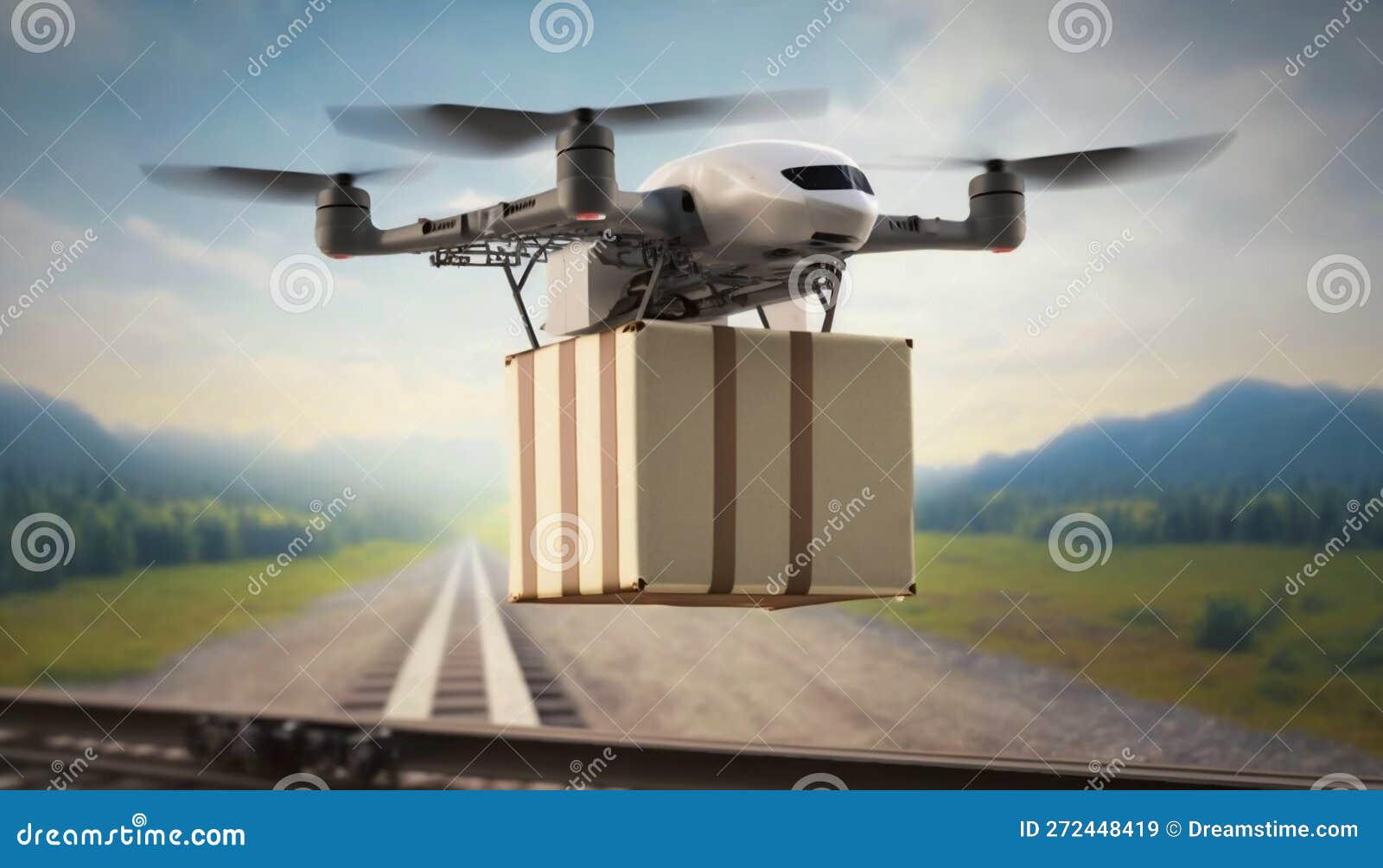 Drone Technology Engineering Device Industry. Generative AI Stock ...