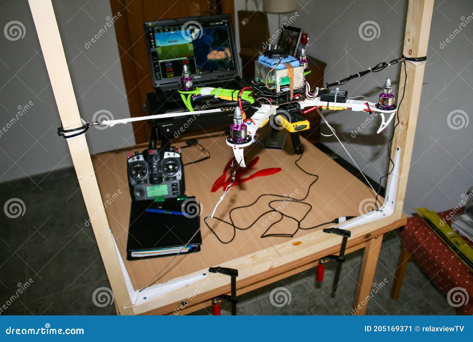 A Drone Test Set Designed for Testing the Electronics of Medium Size ...