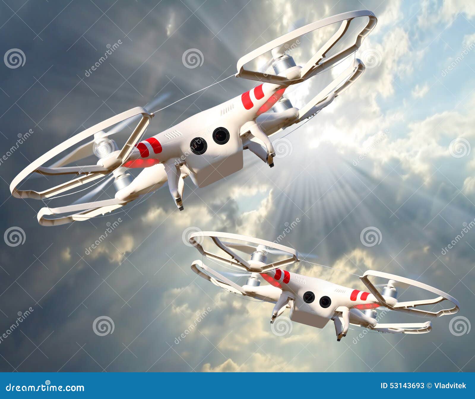 The Drone. stock image. Image of drones, fighter, eyes - 53143693