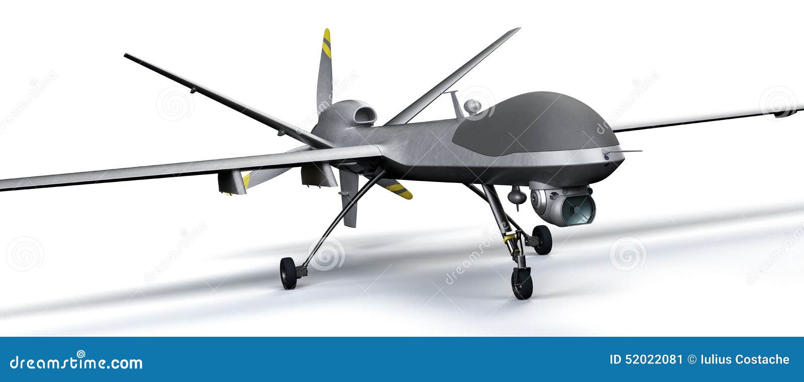 Drone stock illustration. Illustration of flying, drone - 52022081