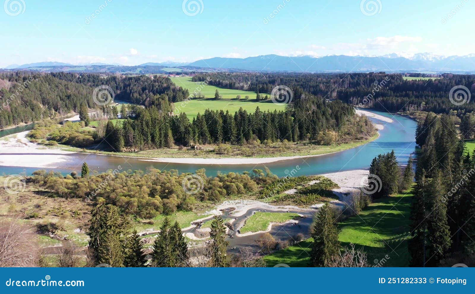 Drone Video of the Litzau Loop Stock Video - Video of church, fotoping ...