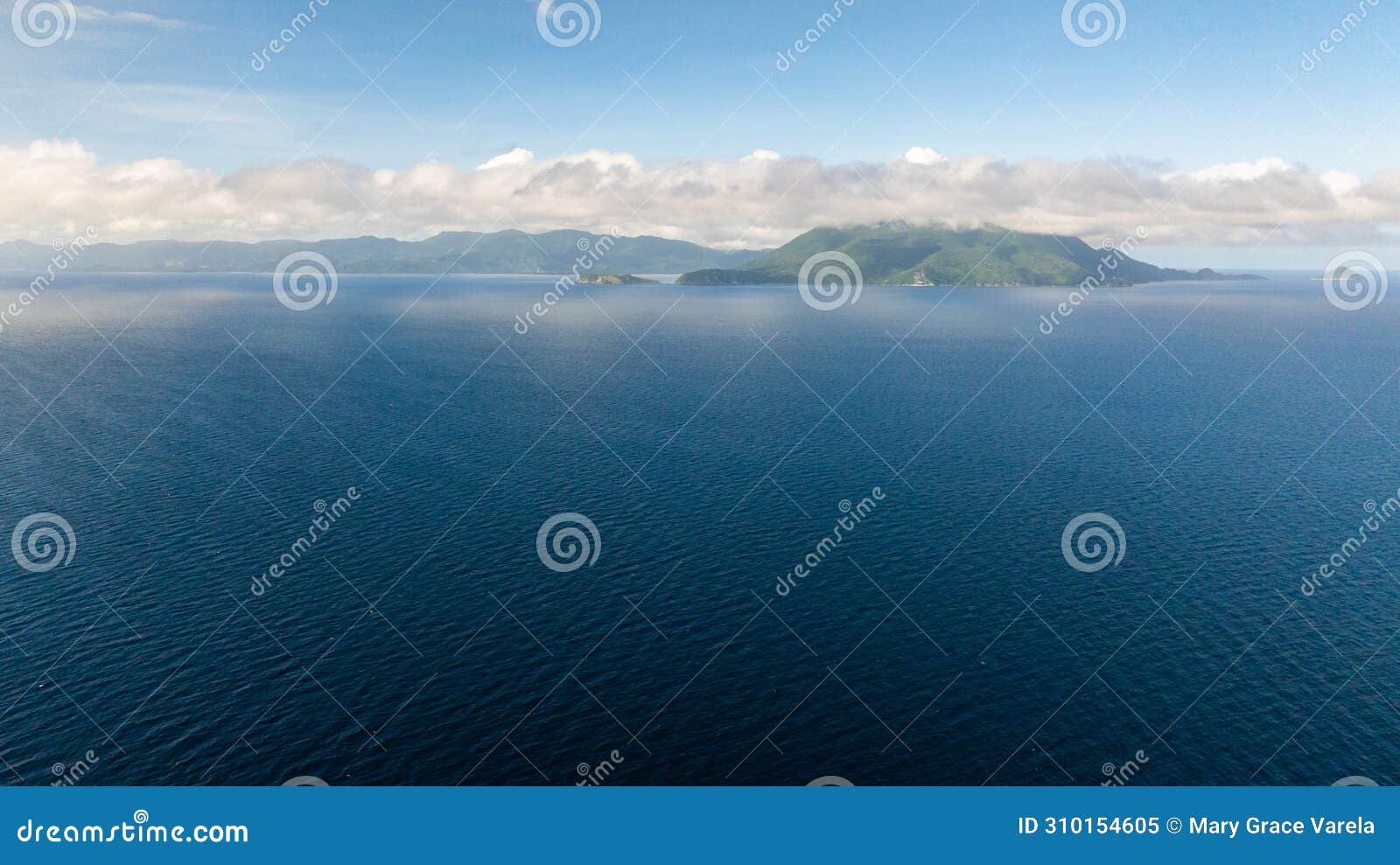 Blue Sea Surface in Romblon, Philippines. Stock Image - Image of ocean ...