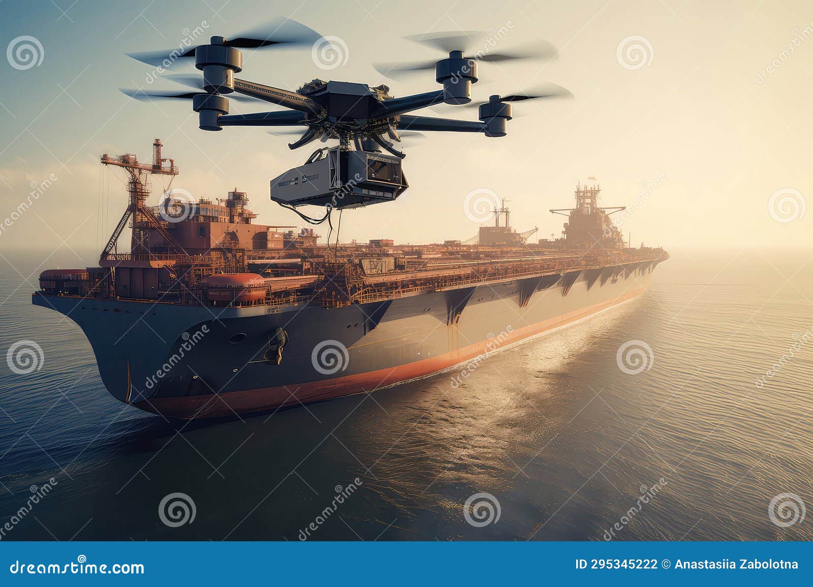 Drones Capture the Loading of Grain Onto Bulk Carrier Stock ...