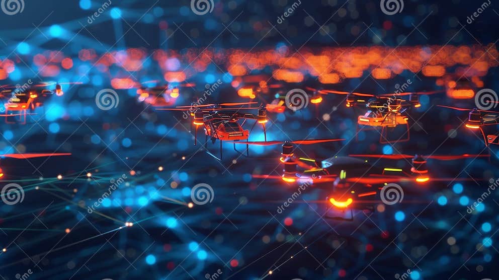 With Drones in Constant Communication with Each Other they Can ...