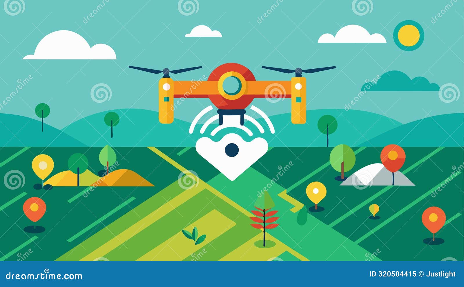 The Drones Precision Mapping Capabilities Enable Farmers To Identify ...