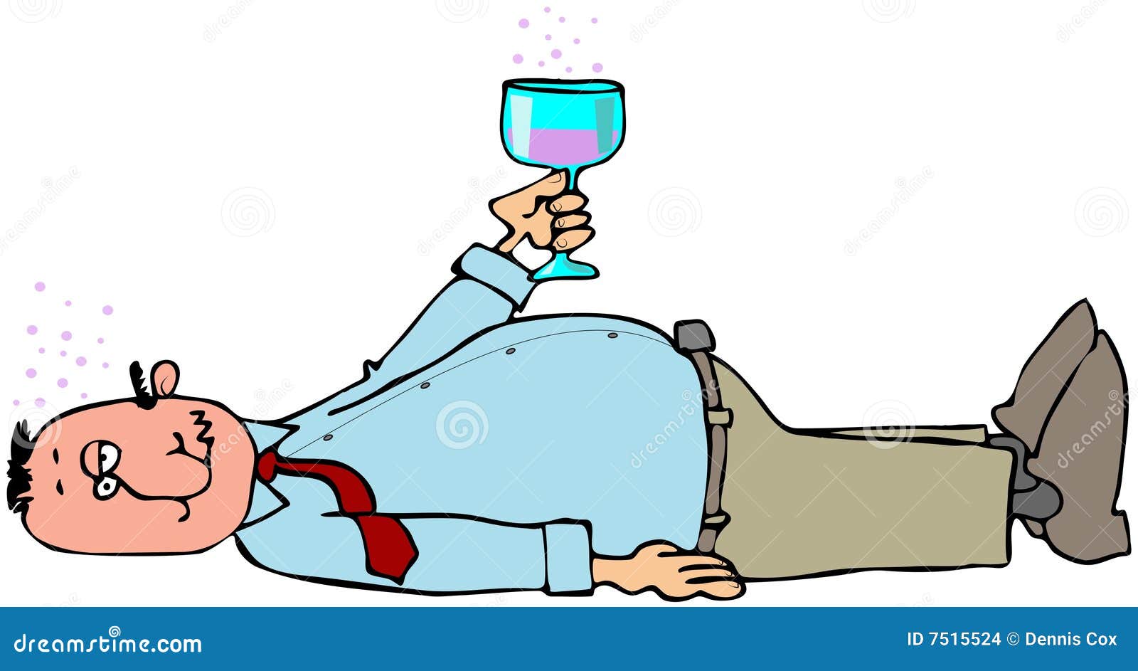 Dronken mens stock illustratie. Illustration of mens, kerel - 7515524