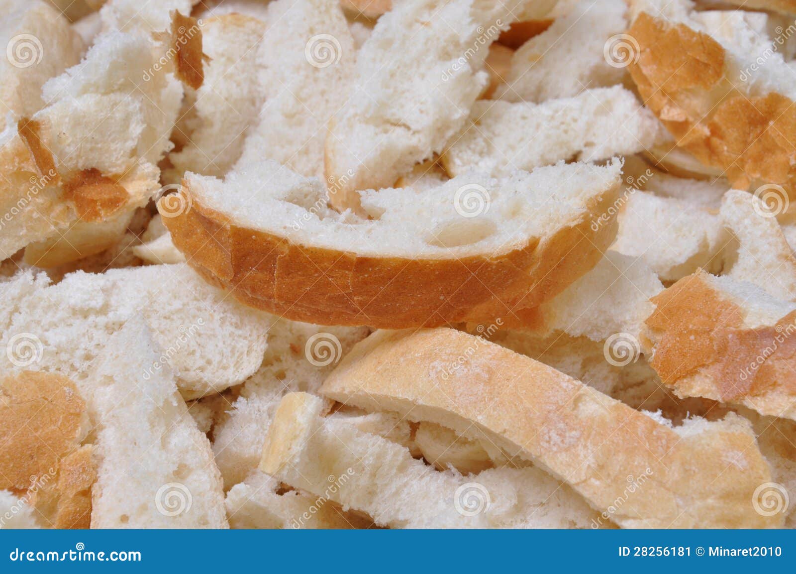 Droog brood stock afbeelding. Image of vers, gewassen - 28256181