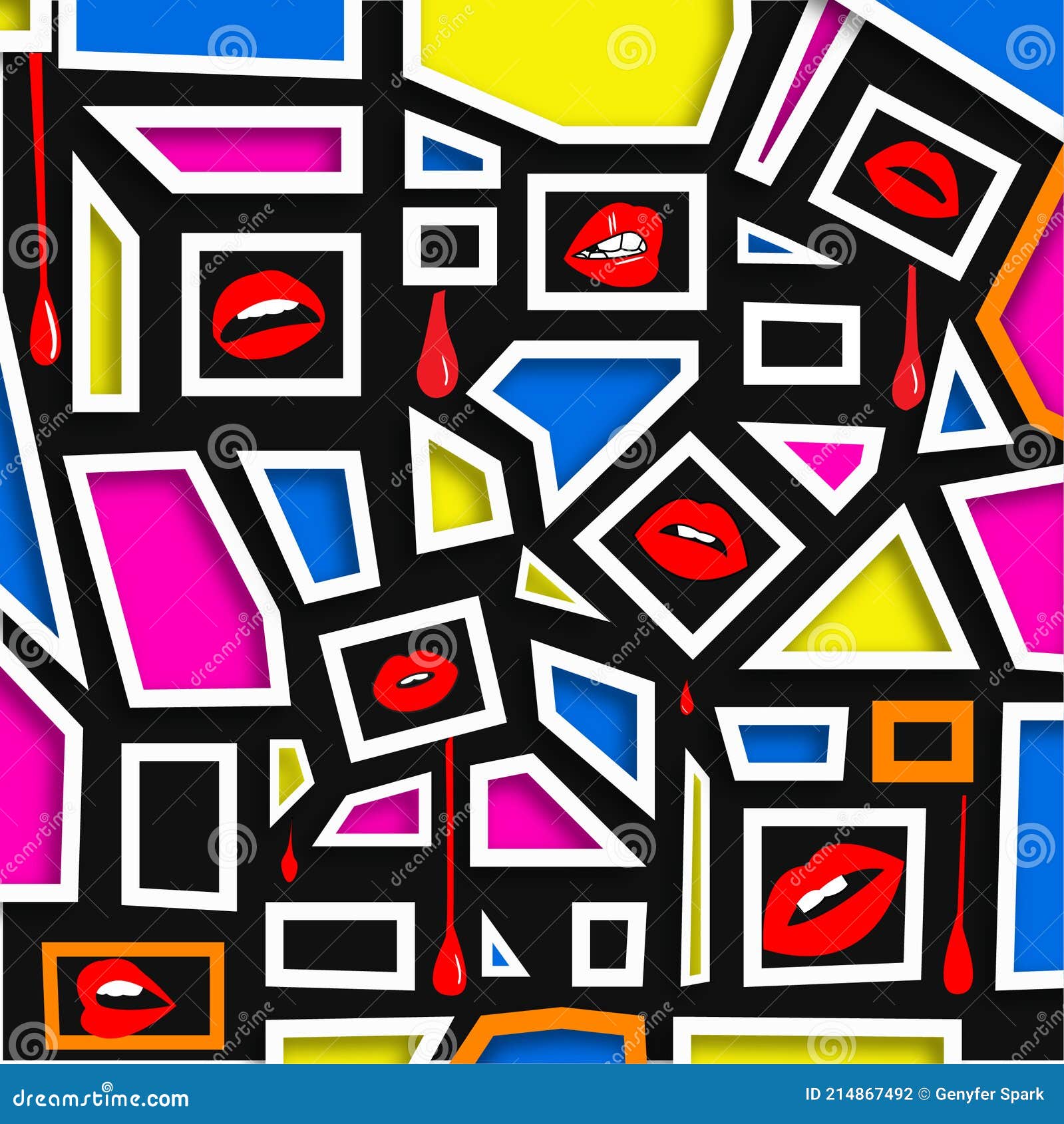 Drooling Lips Stock Illustrations – 21 Drooling Lips Stock ...