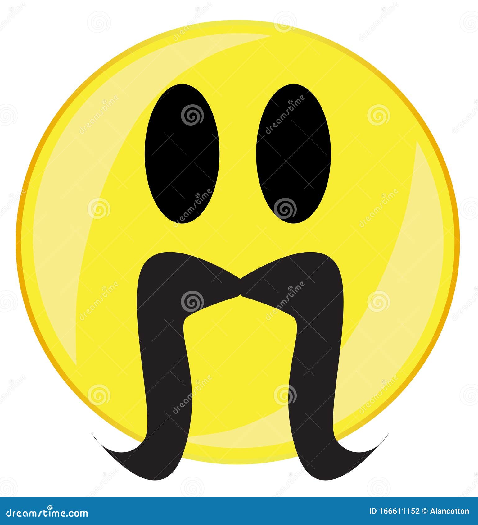 Face Drooping Concept Icon Vector Illustration | CartoonDealer.com ...