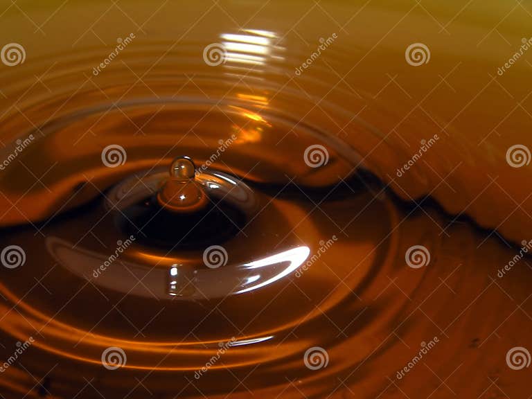 Drop stock photo. Image of makro, bubbles, brown, blur - 109436