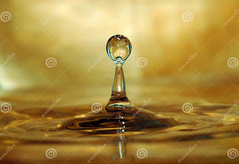 A drop stock image. Image of fresh, mineral, soda, wave - 296717
