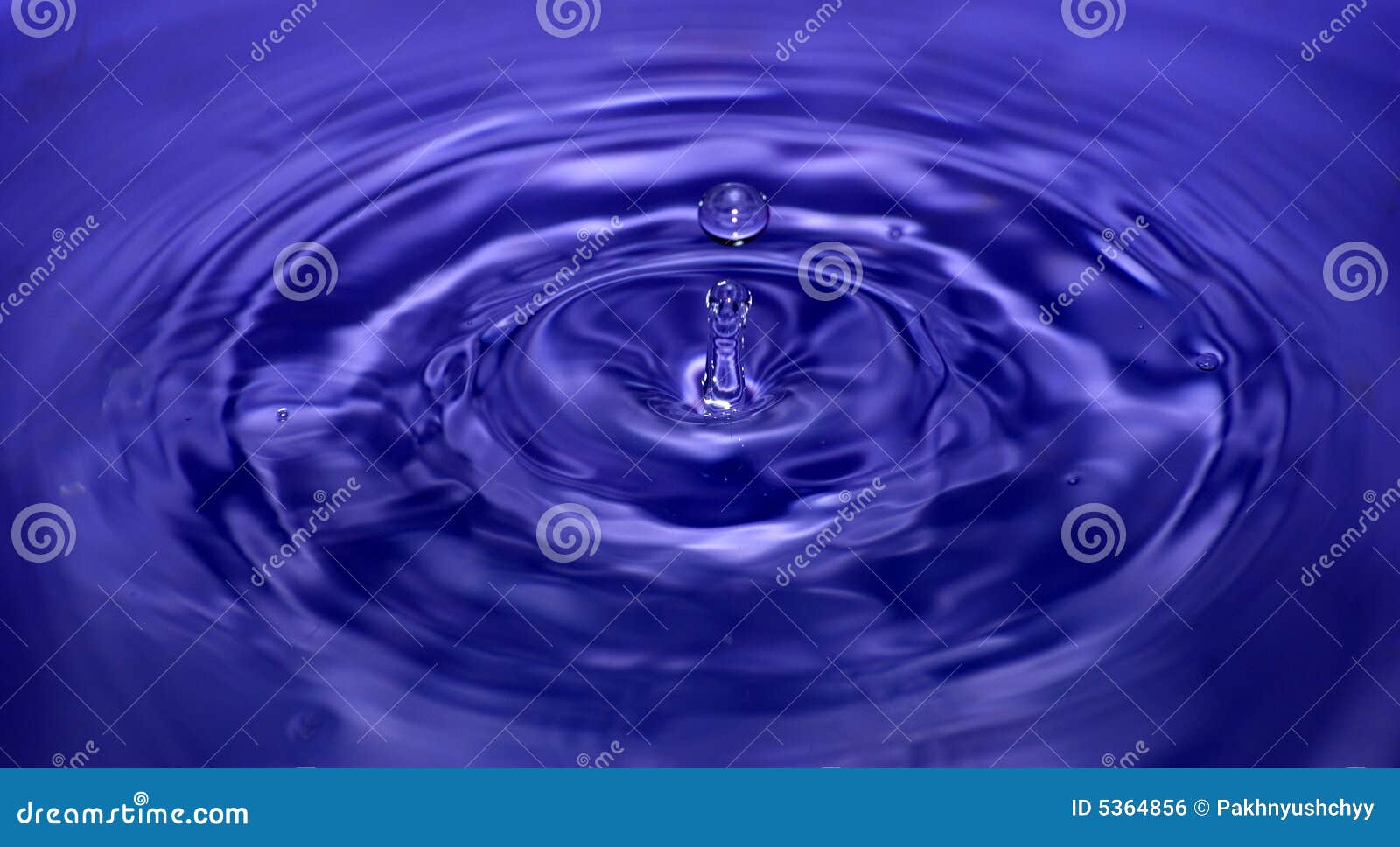 Drop stock photo. Image of cool, horizontal, circle, concentric - 5364856