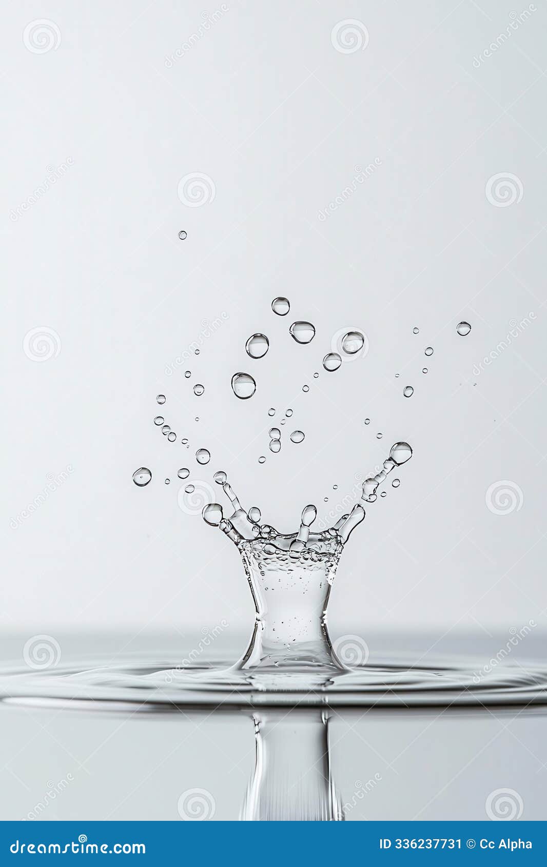 A Drop of Acid Causing a Metal Surface To Fizz, Capturing the Chemical ...