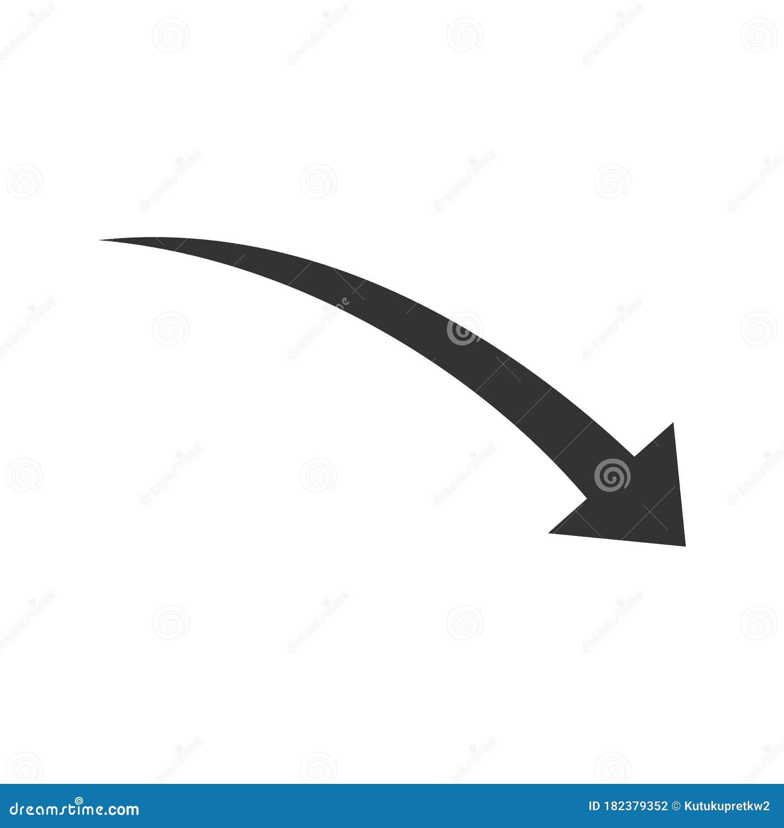 Drop Arrow Icon Logo Template Illustration Design. Vector EPS 10 Stock ...
