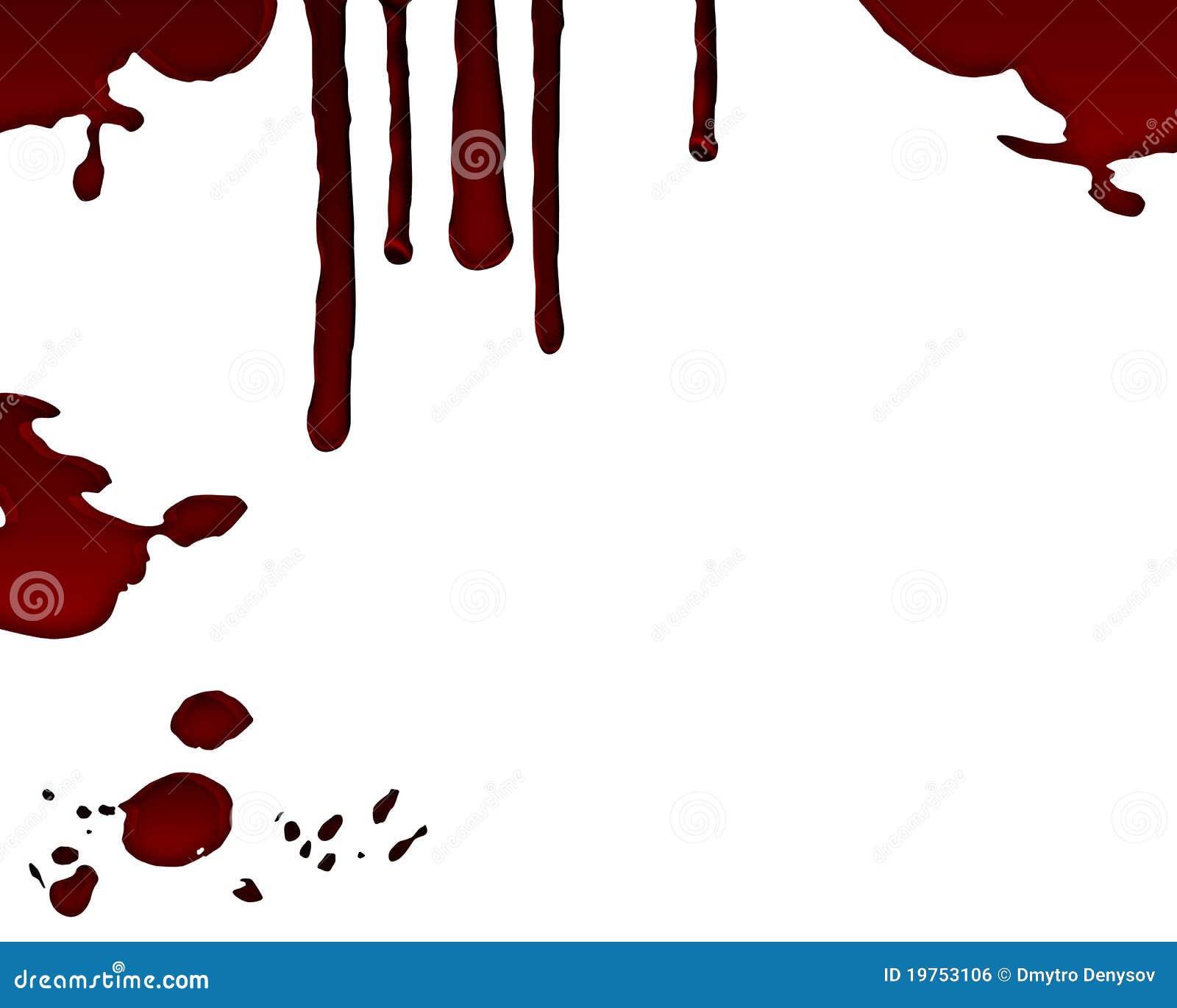 Puddle Of Gore Blood Guts And Toxic Waste 3D Illustration Seamless Tile ...