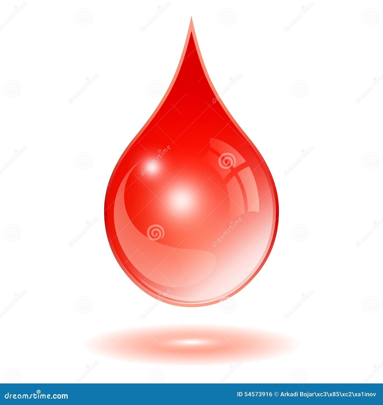 Drop of blood stock vector. Illustration of medical, spot - 54573916