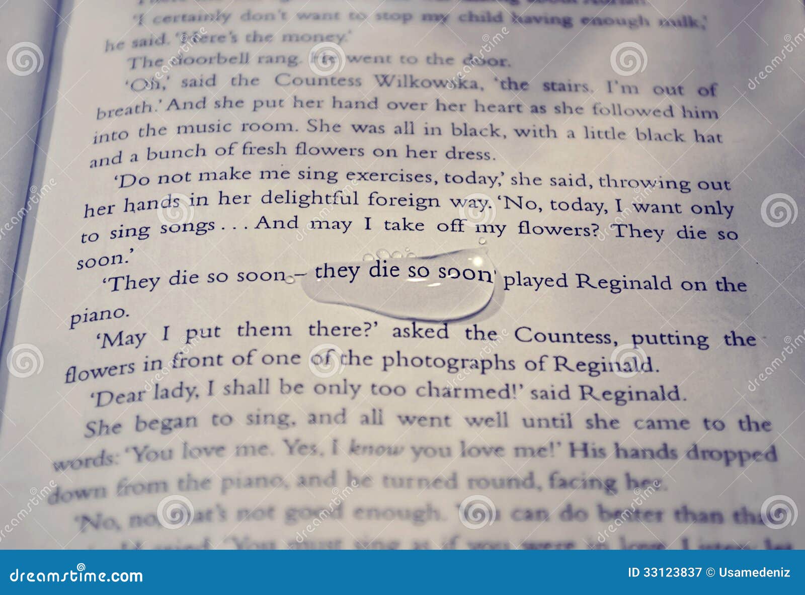 Drop stock image. Image of creativity, book, photograpy - 33123837