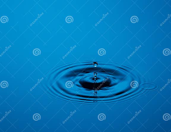 The drop stock image. Image of drip, surface, wave, bouncing - 45295399