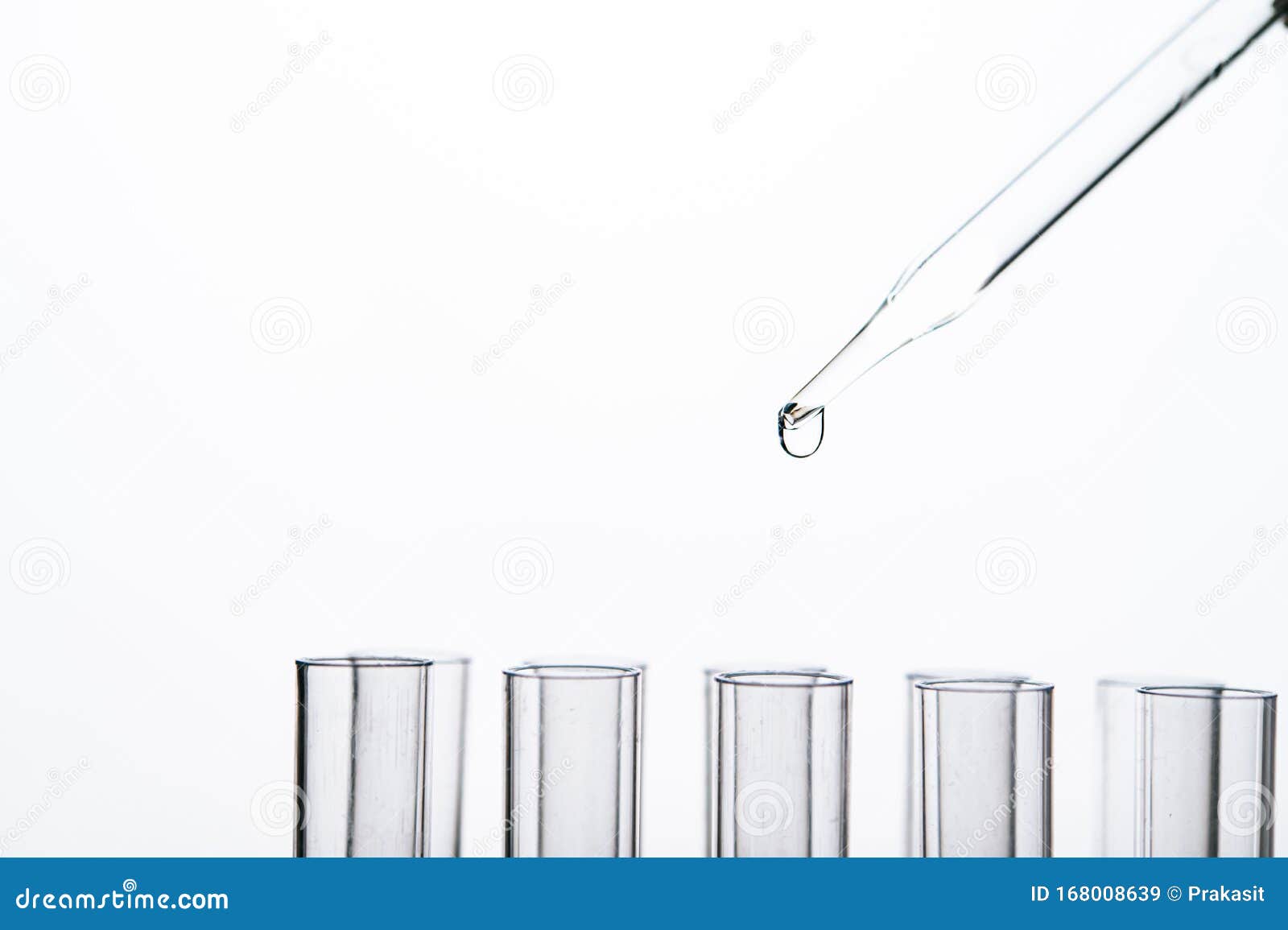 Drop the Chemical into the Beaker Stock Image - Image of laboratory ...