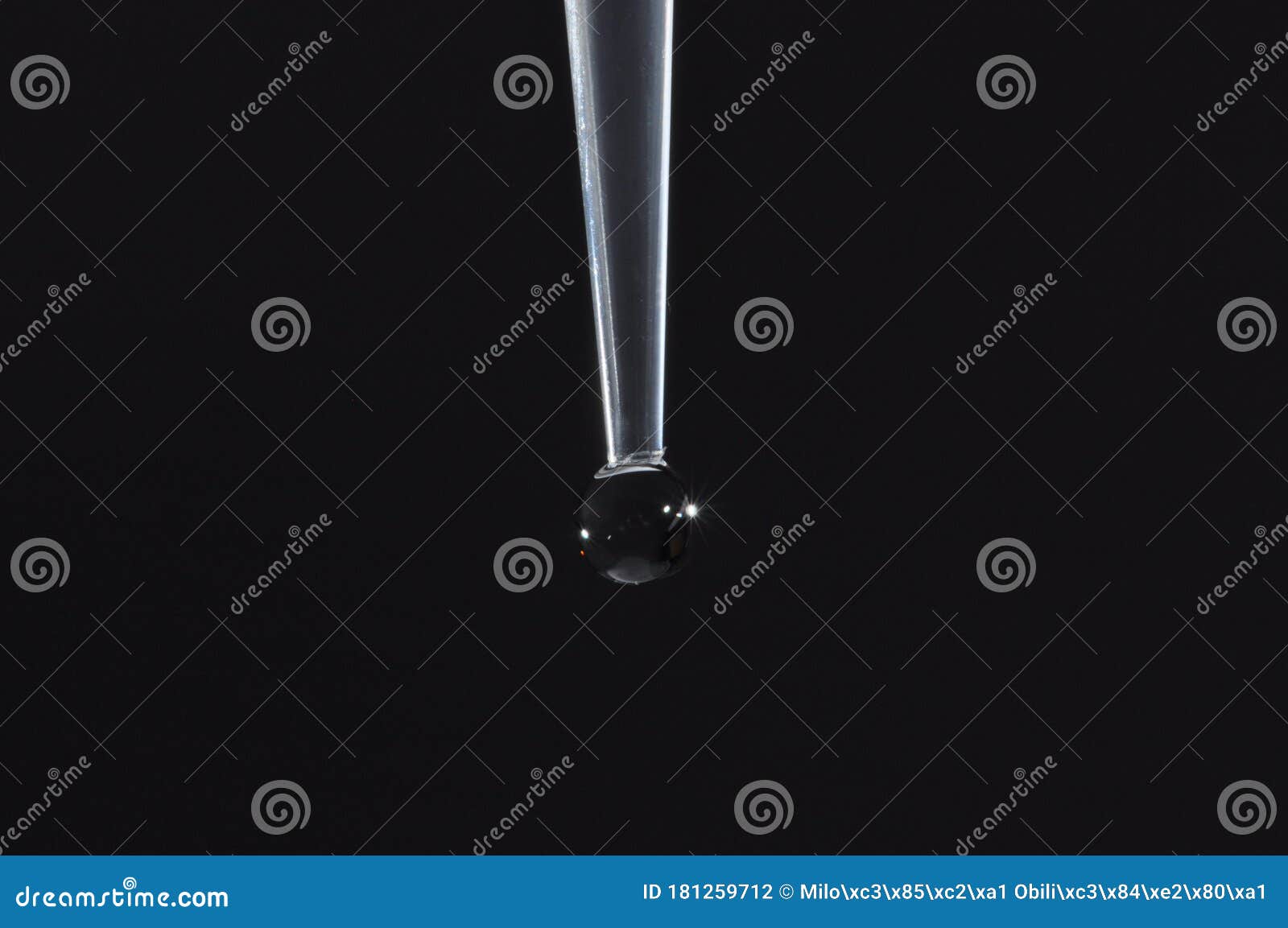 Drop chemistry stock photo. Image of chemistry, pipette - 181259712