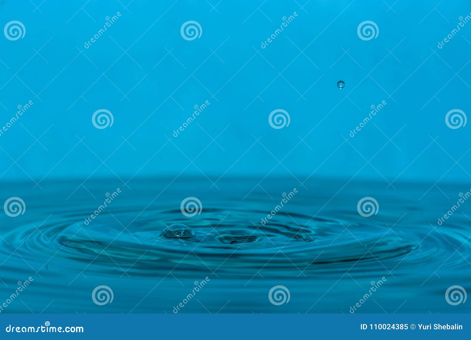 Drop of clean water stock image. Image of color, drops - 110024385