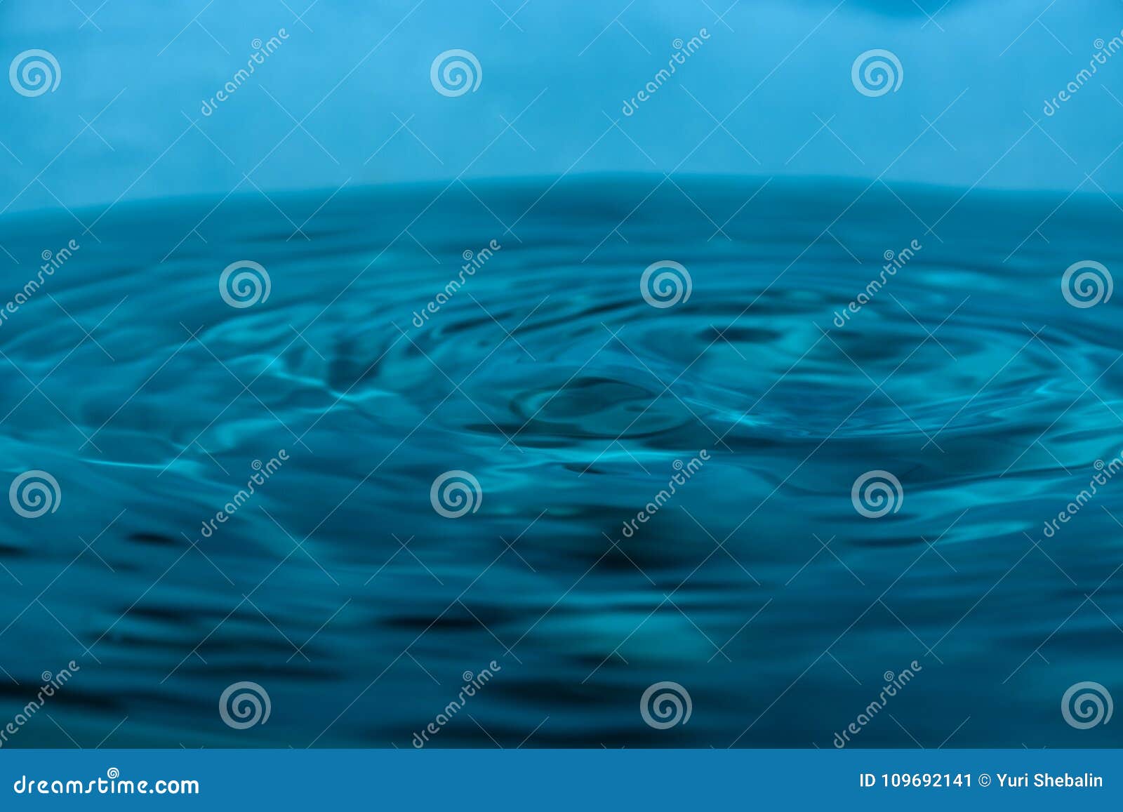 Drop of clean water stock image. Image of close, drop - 109692141