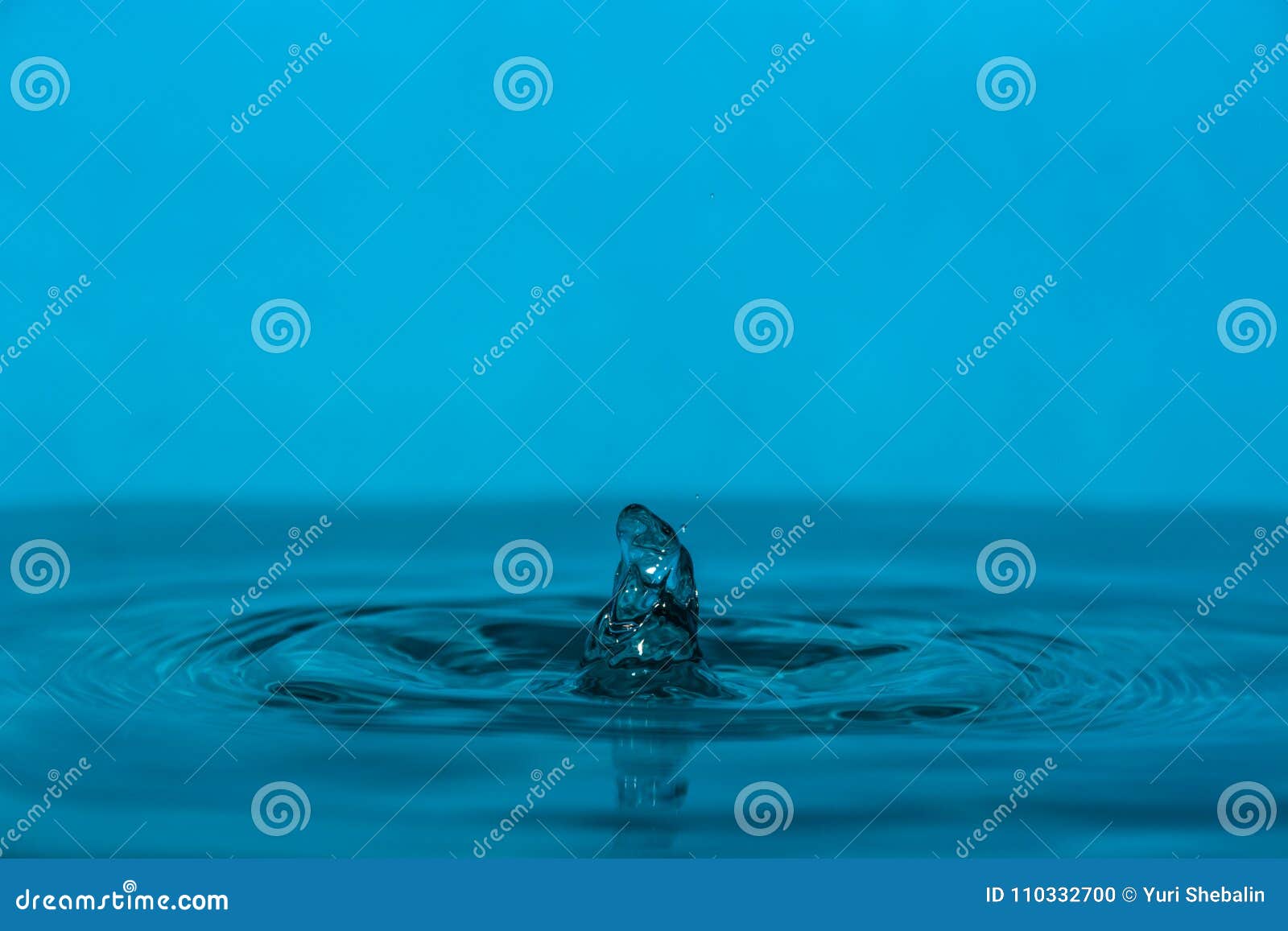 Drop of clean water stock photo. Image of drink, fresh - 110332700