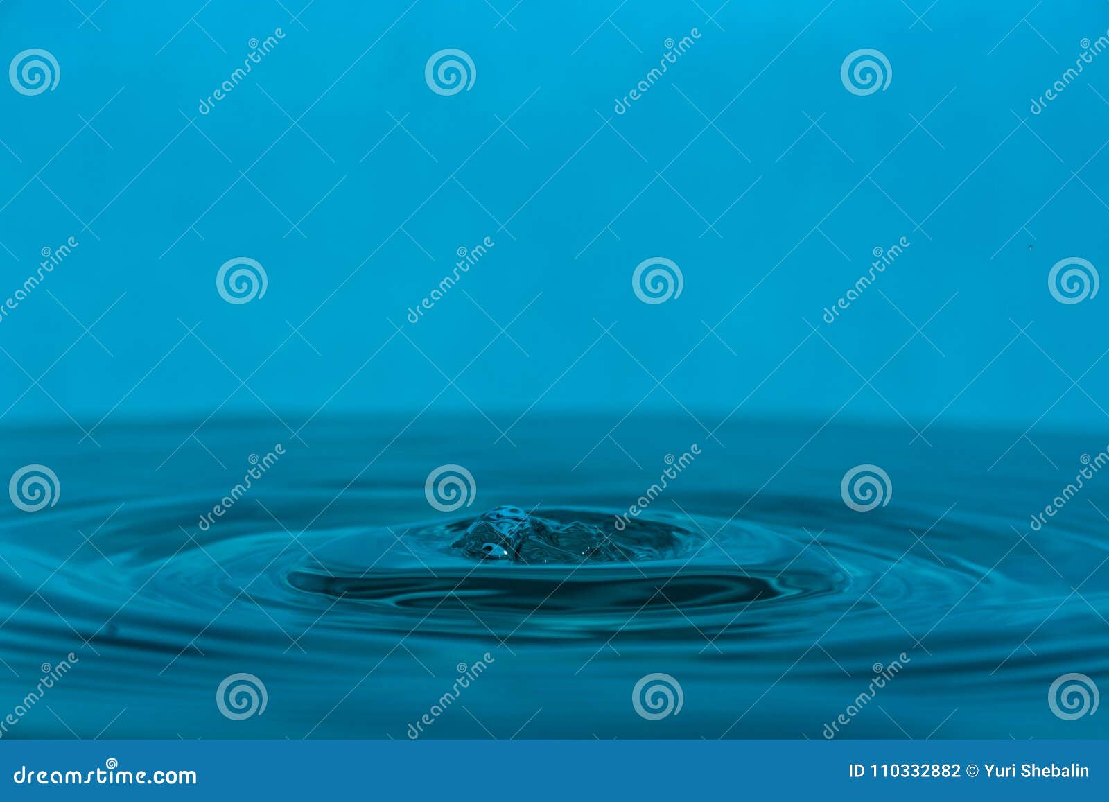 Drop of clean water stock photo. Image of liquid, health - 110332882
