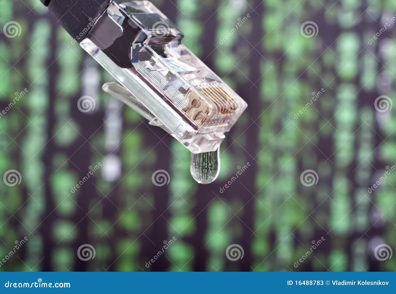 Drop on connector stock image. Image of concept, flow - 16488783