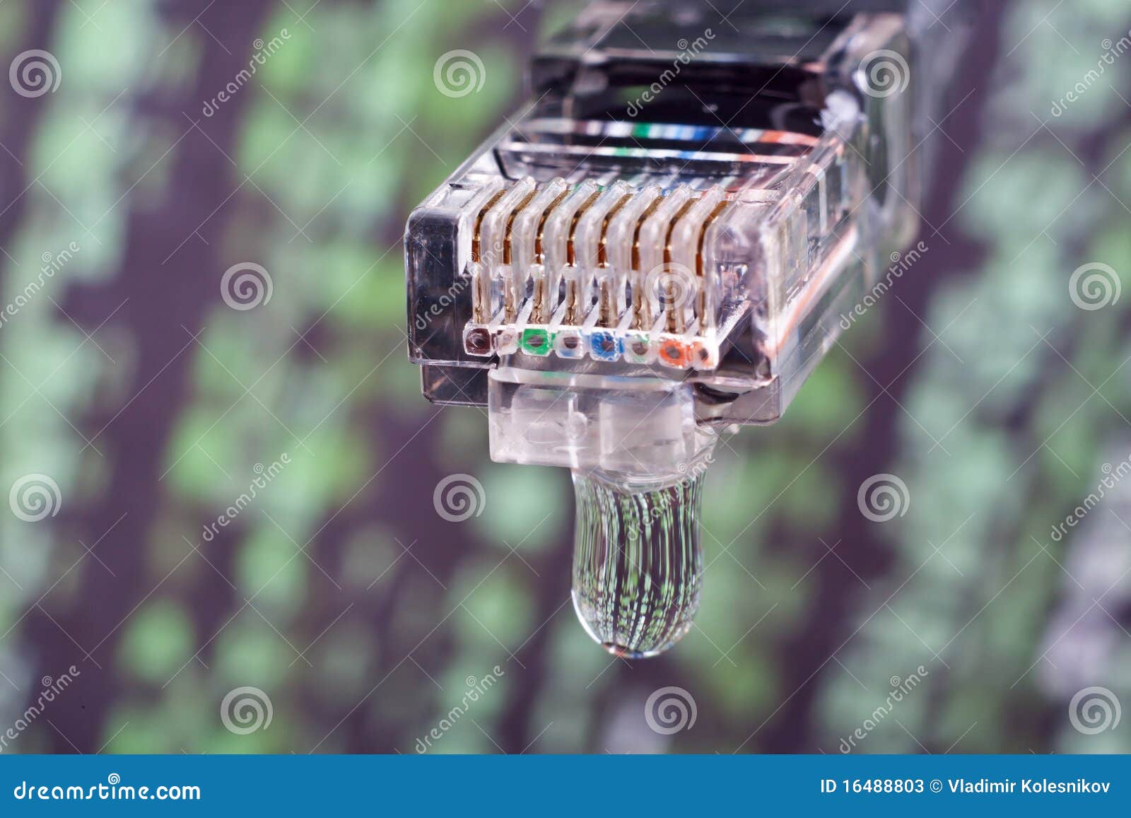 Drop on connector stock image. Image of connector, internet - 16488803