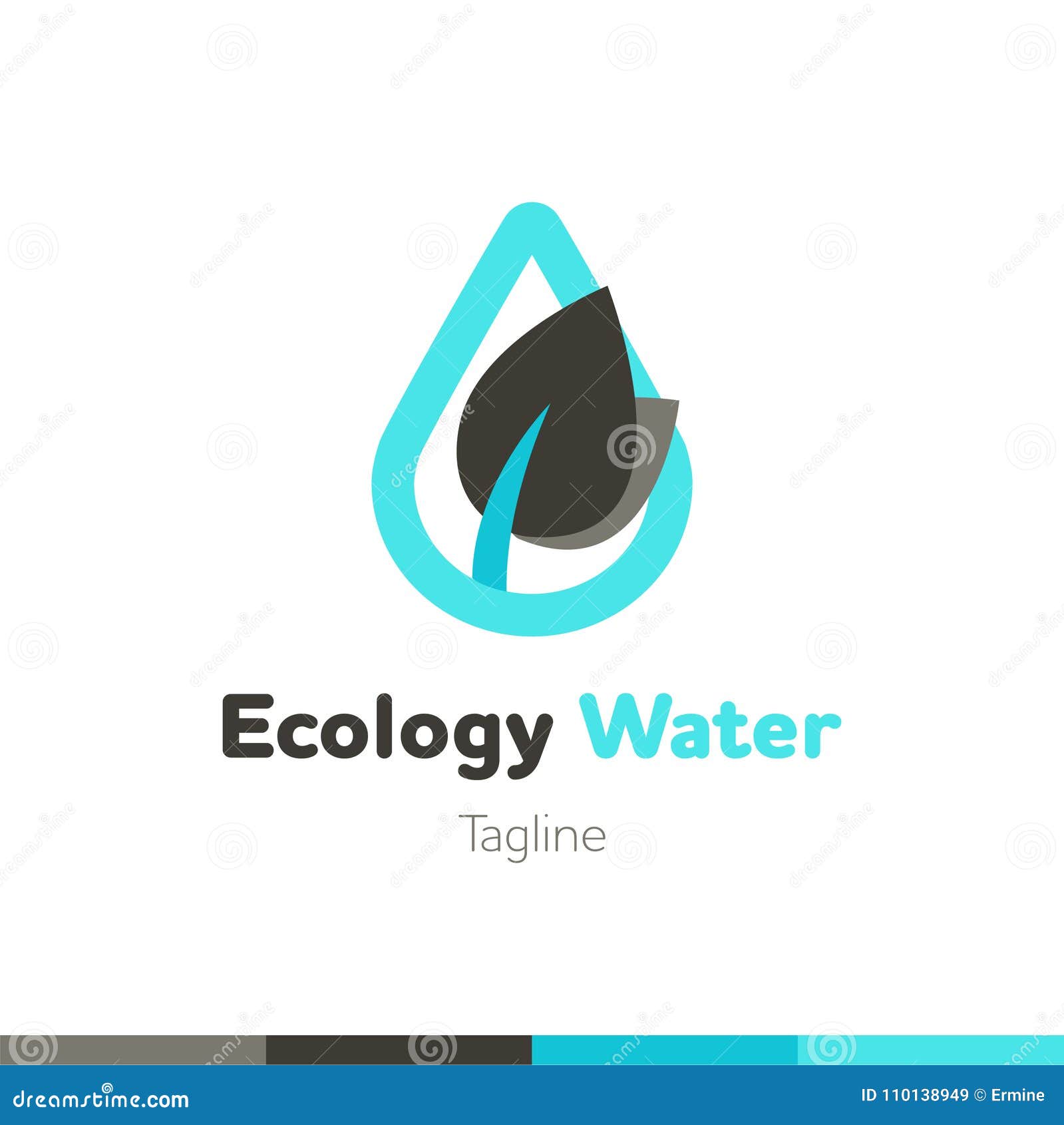 Drop. Cool Vector Icon or Logo Template Stock Illustration ...