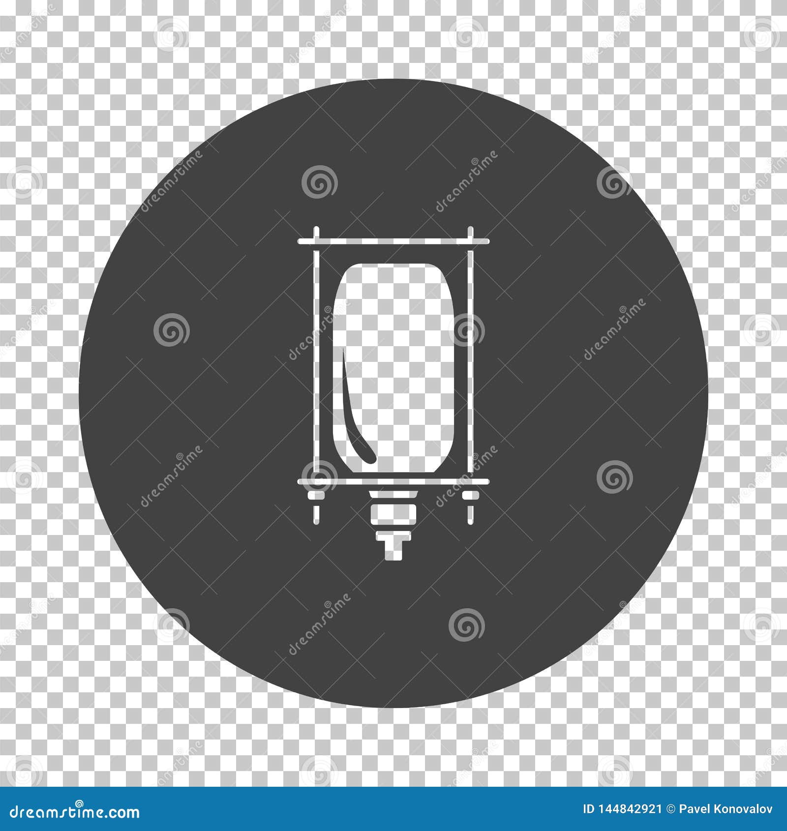 Drop counter icon stock vector. Illustration of line - 144842921