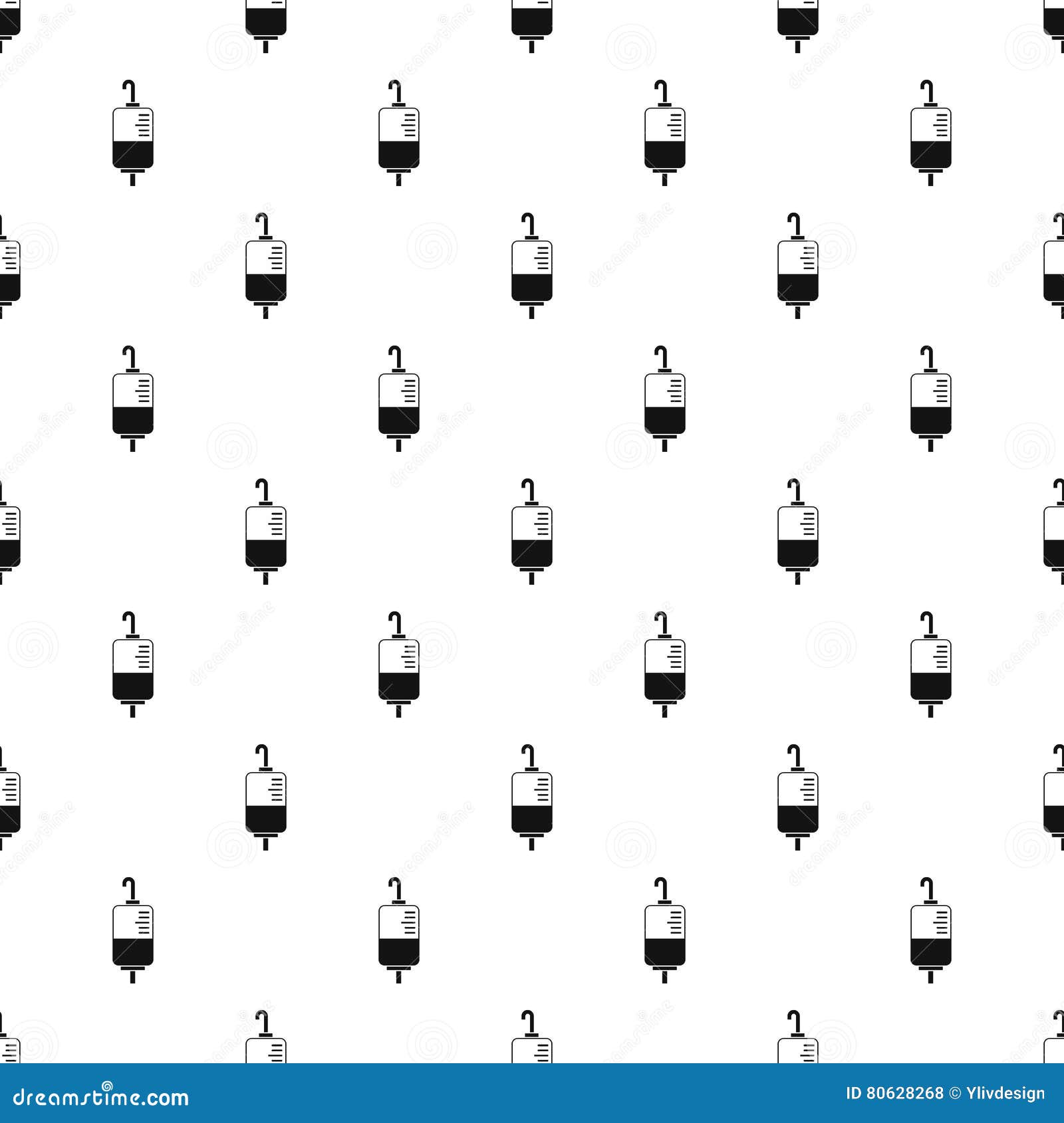 Drop Counter Pattern, Simple Style Stock Vector - Illustration of ...