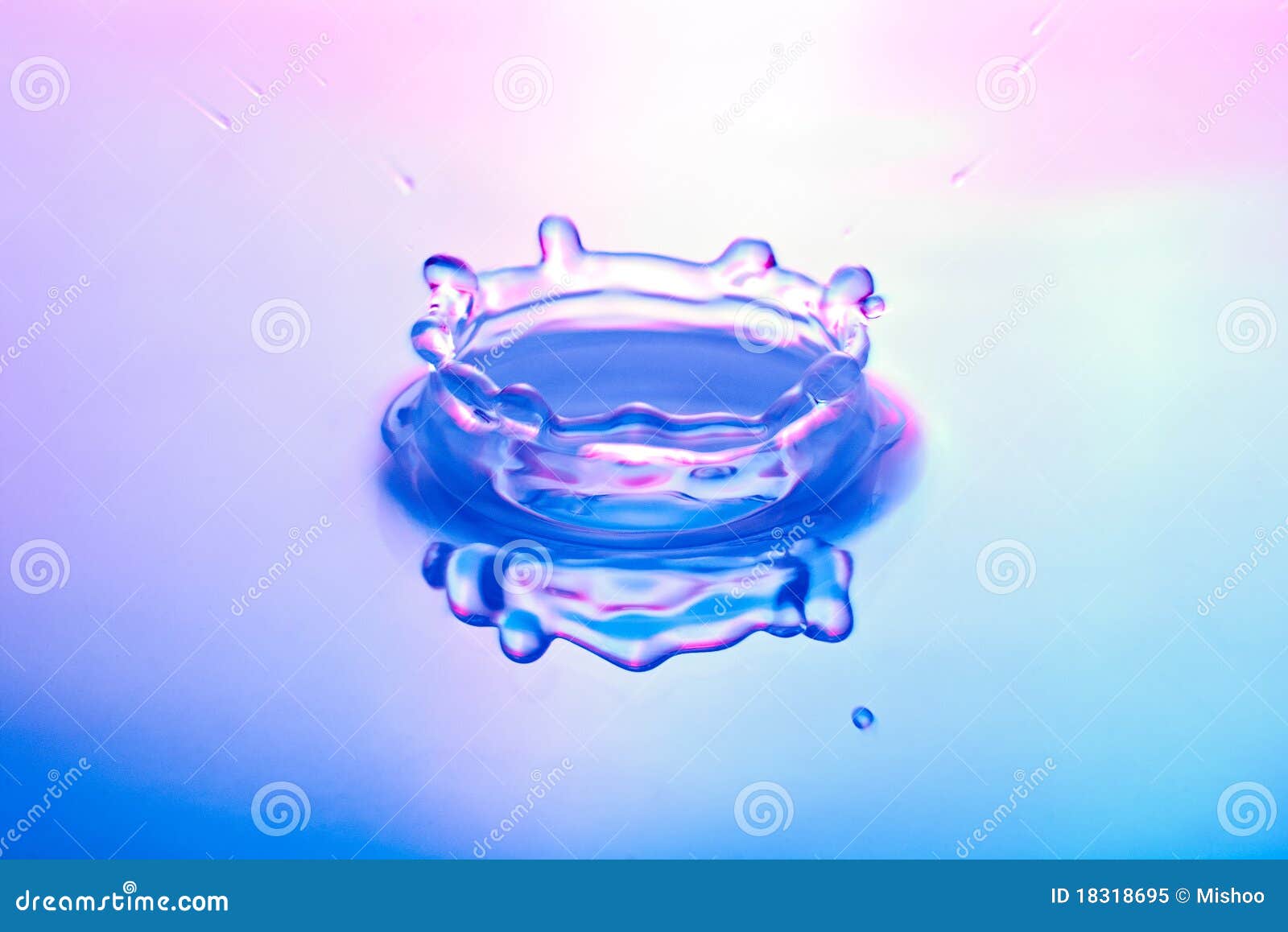 Drop crown stock image. Image of water, liquid, crown - 18318695