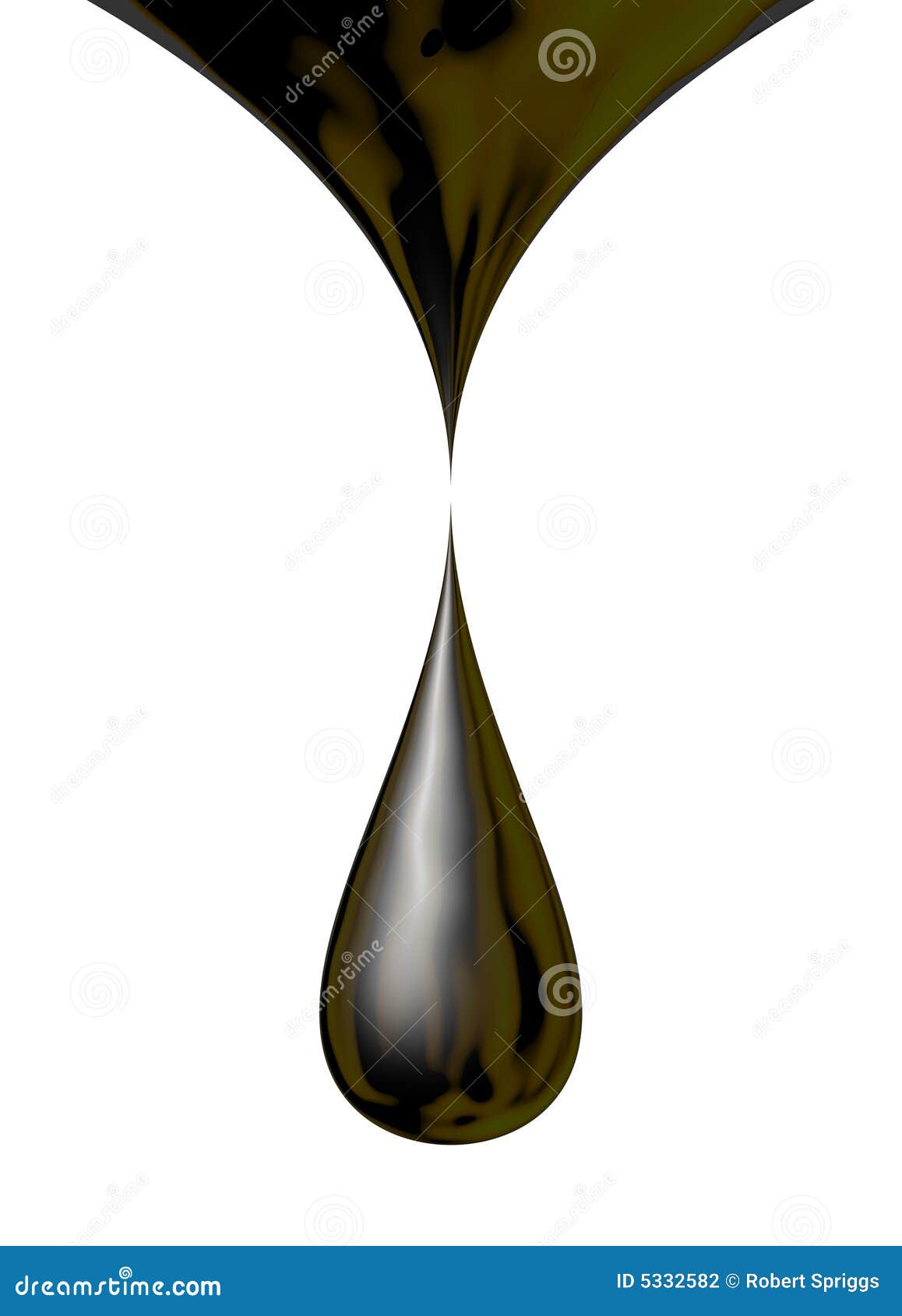 Drop of Crude Oil stock illustration. Illustration of conservation ...