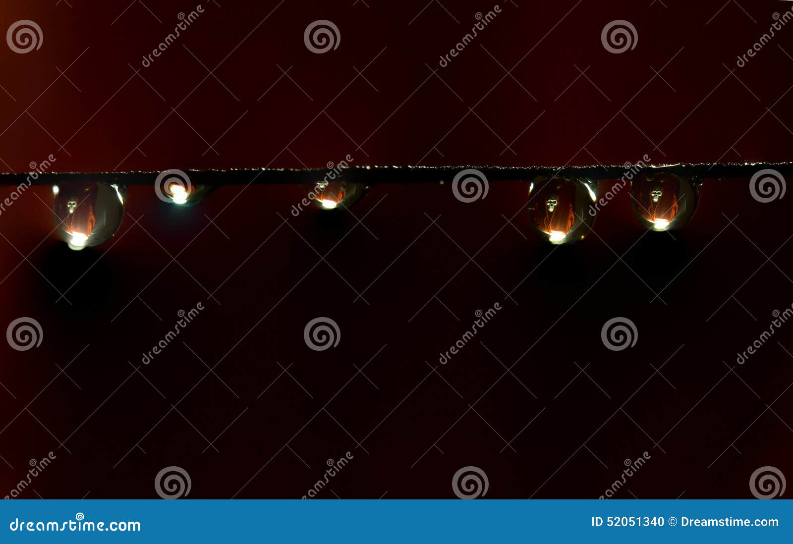 Drop of Dead stock photo. Image of reflected, droplets - 52051340