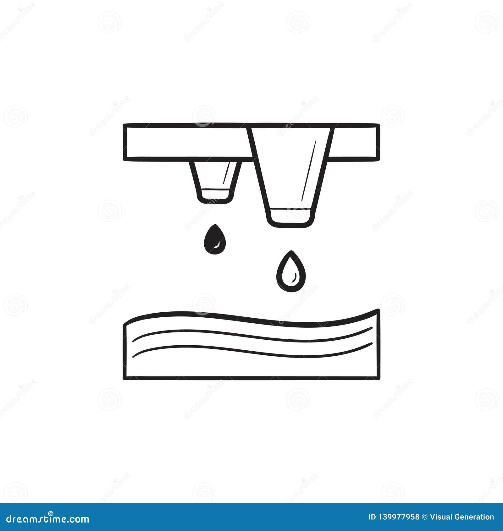 Demand Infographics Linear Icons Collection Stock Image | CartoonDealer ...