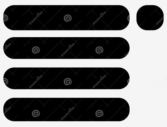 Drop Down Menu Symbols for Webdesign, Front-end Developement Con Stock ...