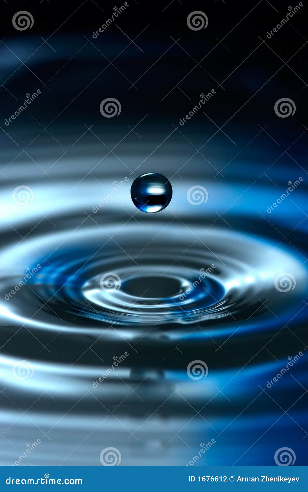 Drop of drinking water stock photo. Image of drop, flow - 1676612